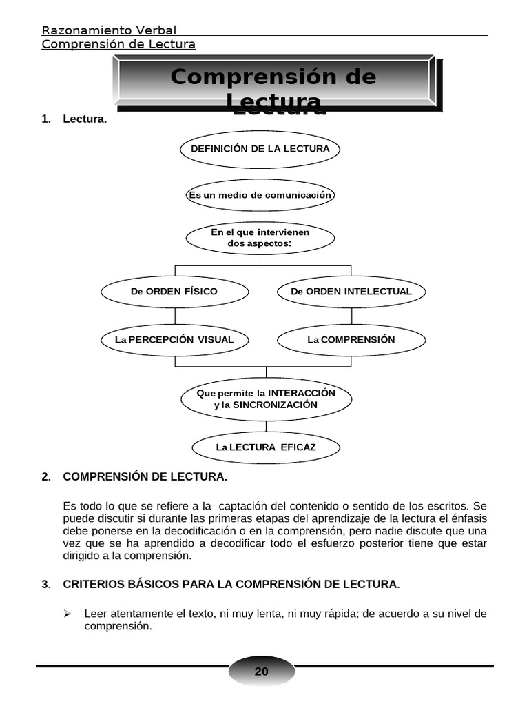 Comprensión de Lectura y Tipos de Textos | PDF