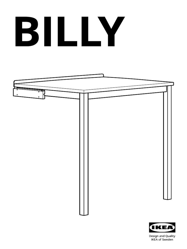 Billy Desk White - AA 2402640 4 100 | PDF