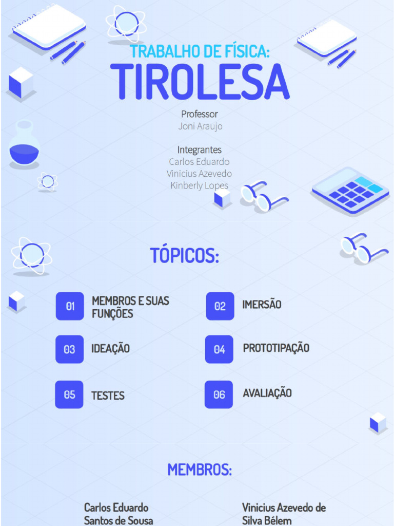 Trabalho de F-Sica 1 | PDF