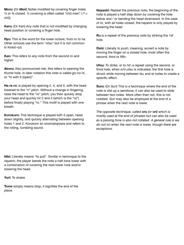 Terminology | PDF | Music Theory | Elements Of Music