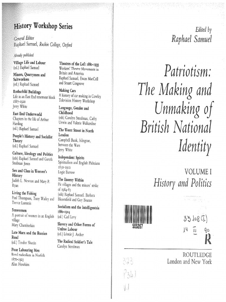 R. Samuel, Continuous National History | PDF