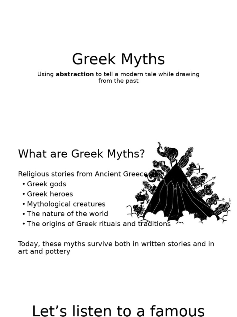 Actv Modernized Myths | PDF | Greek Mythology | Hades