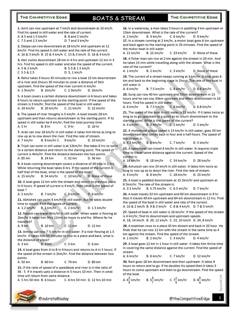 BOATS & STREAM | PDF | Speed | Boats