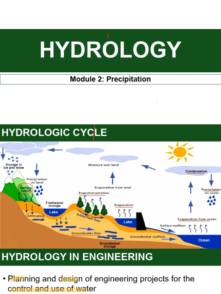 Hydrology | PDF | Rain | Mean