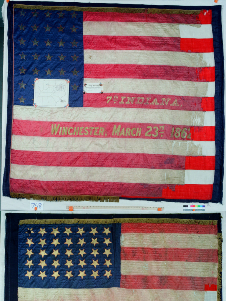 Indiana Battle Flags From Regiments at Gettysburg | PDF