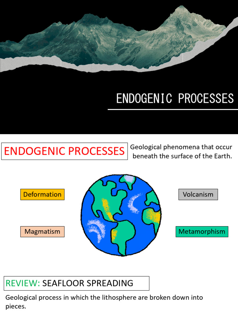 Understanding Endogenic Geological Processes | PDF | Magma | Fault ...