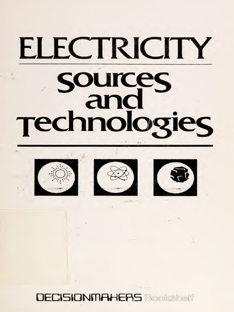Electricity_ sources and technologies- Edison Electric Institute | PDF ...