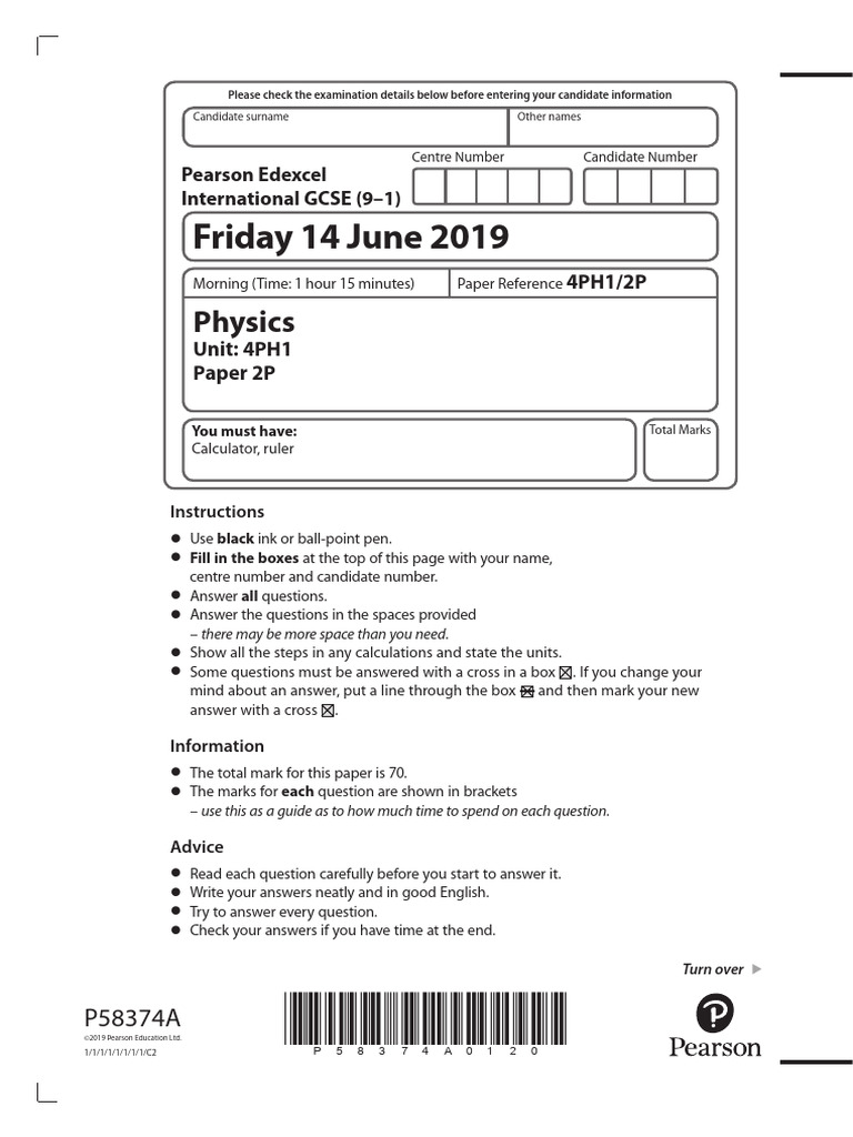 Edexcel International GCSE Physics Exam Guide | PDF | Transformer | Inductor