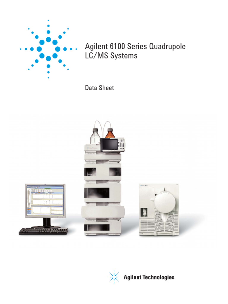 Agilent 6100 Series Quadrupole | PDF | Electrospray Ionization | Mass ...