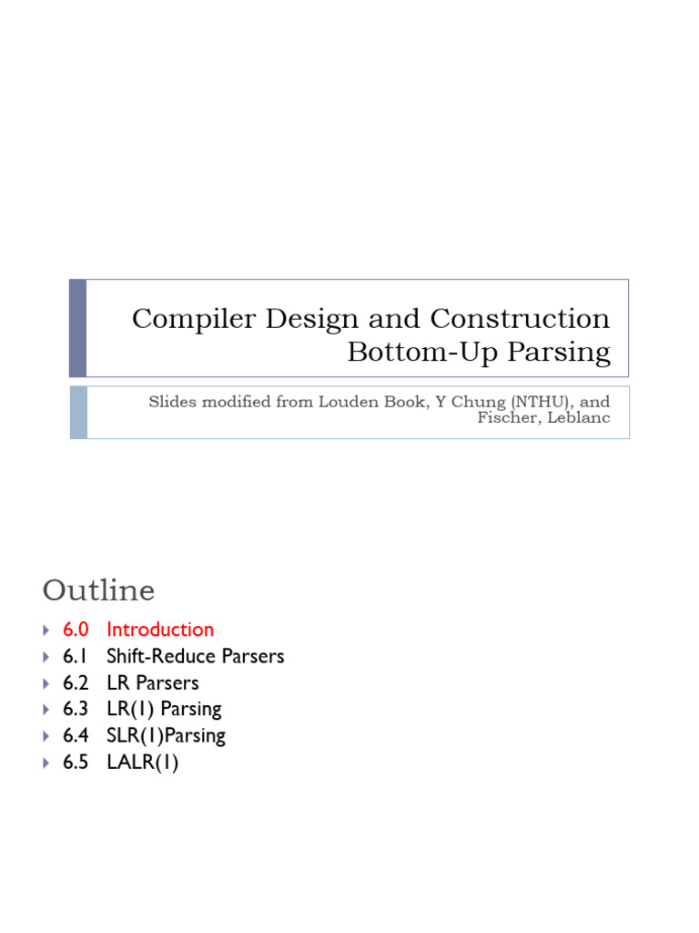 bottom_up_translation_lec7 | PDF | Parsing | Metalogic