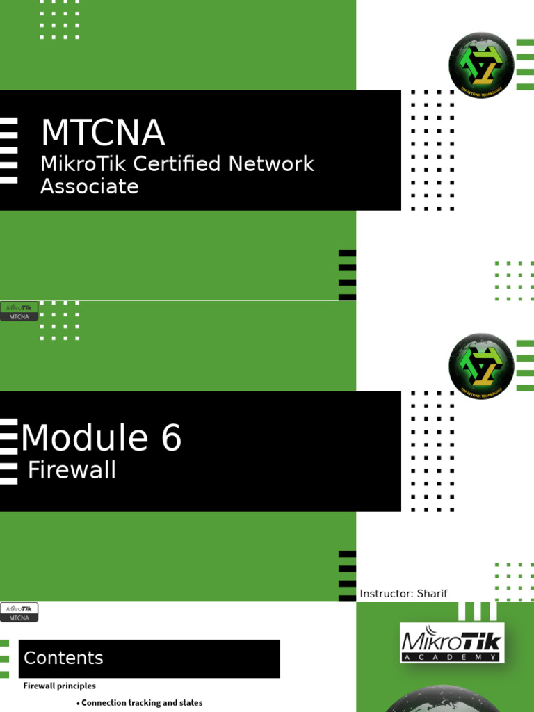 Module-3 | PDF | Router (Computing) | Firewall (Computing)
