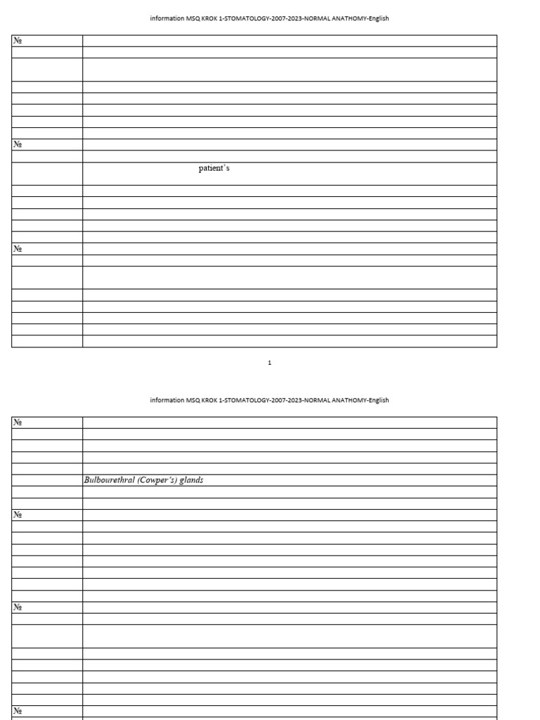 Krok 1 | PDF | Human Nose | Skull