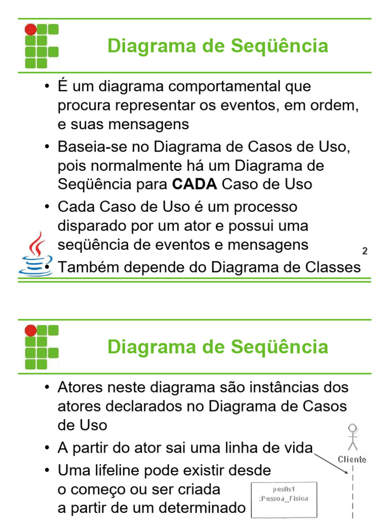 Diagrama de Sequência em UML: Guia Completo | PDF | Diagrama de caso de uso
