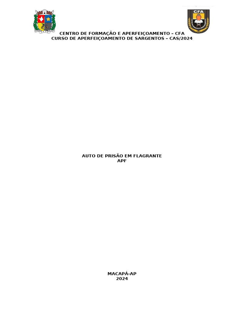 Apf Cap Final | PDF