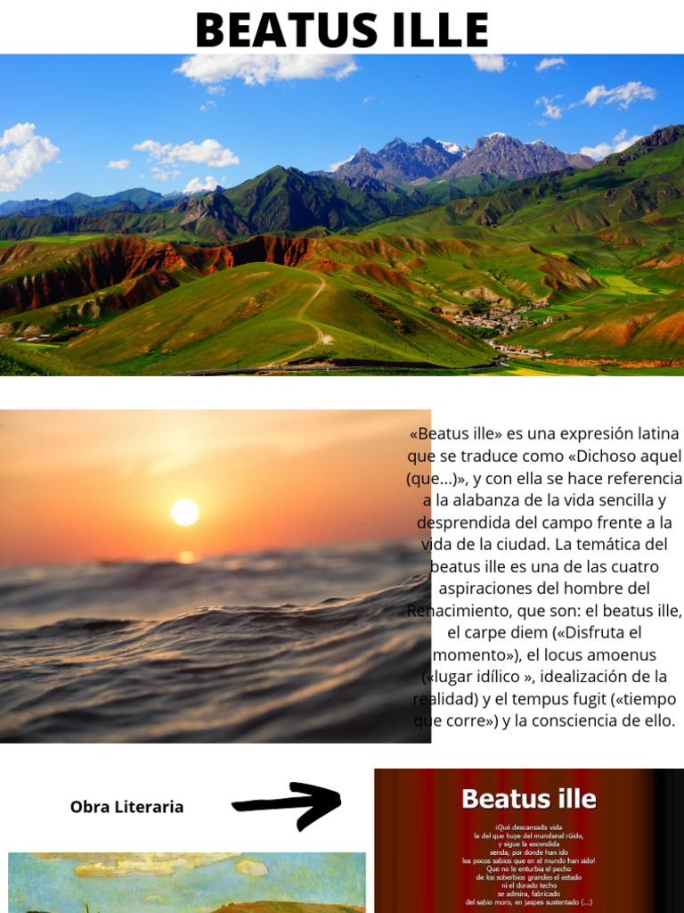 Beatus Ille: Vida Sencilla y Renacimiento | PDF