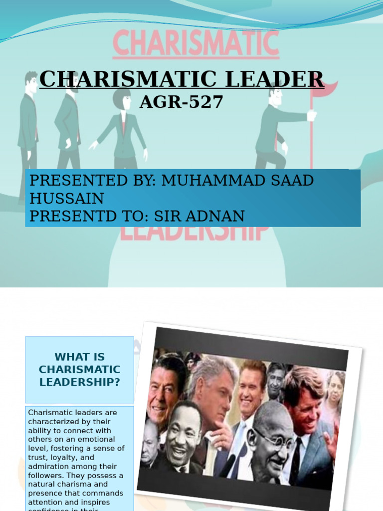 Charismatic Leadership Essentials | PDF | Leadership | Charisma