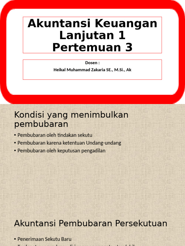 Pertemuan 3 AKL 1 | PDF