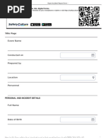 Lab Incident Report Template | PDF
