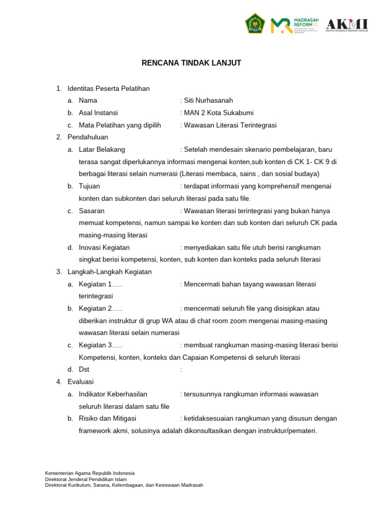 Format RTL 2024 | PDF | Seni