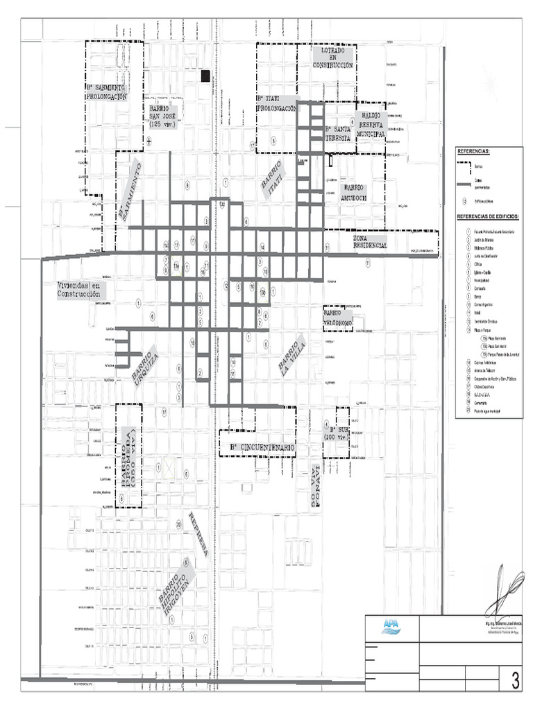 P03 - Calles Pavimentadas | PDF