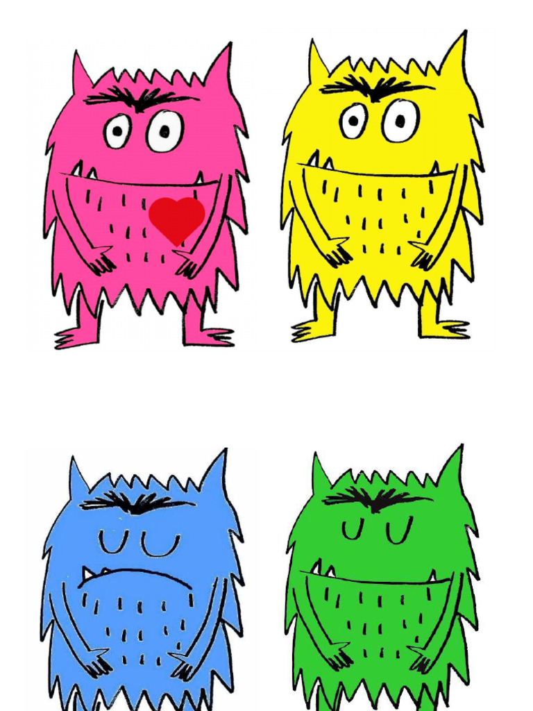 Monstruos de colores | PDF