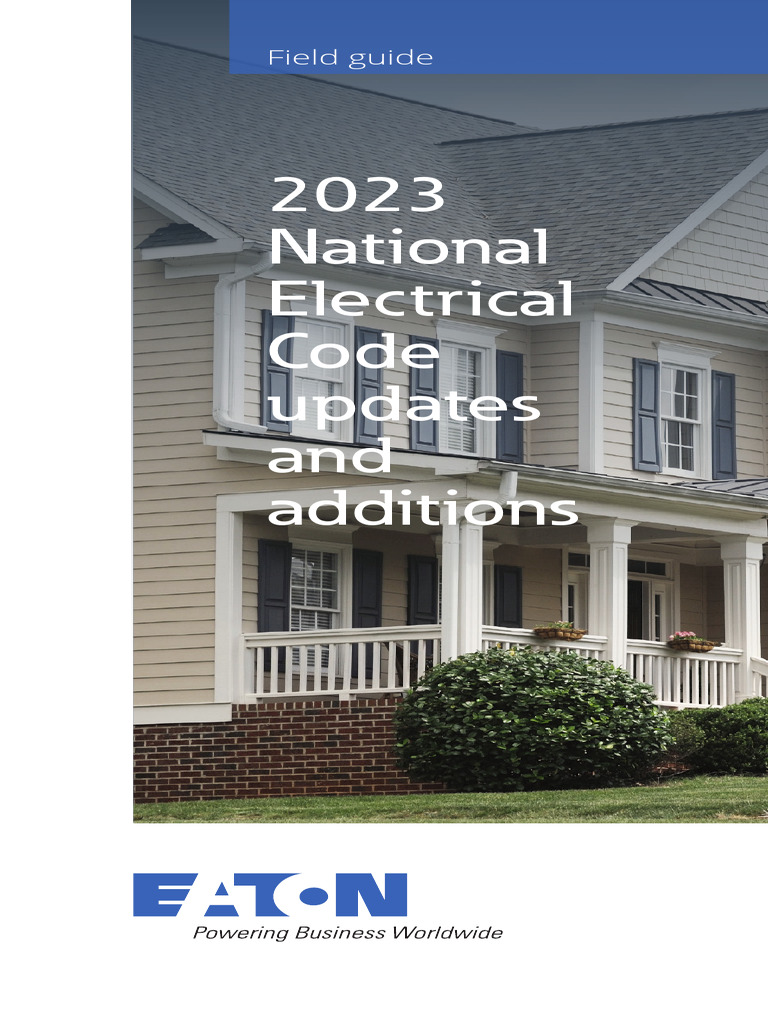 Eaton Pocket Guide Nec2023 br003033rn en Us Online | PDF | Electrical ...