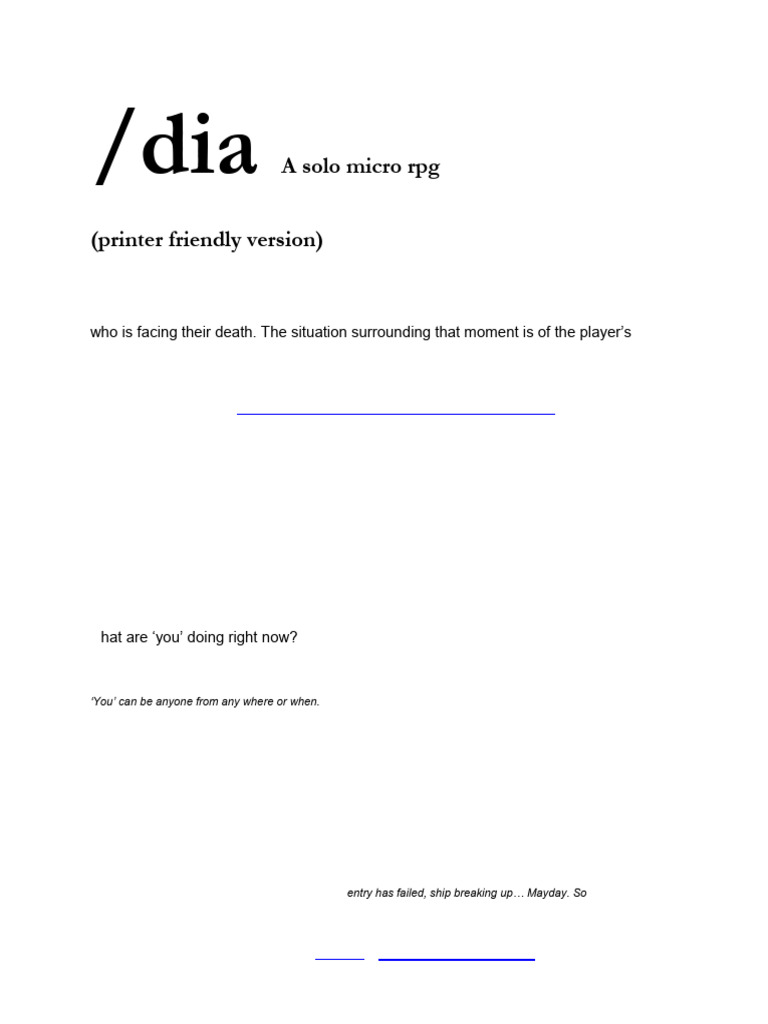 Dia - Printer Friendly Version | PDF | Language Arts & Discipline