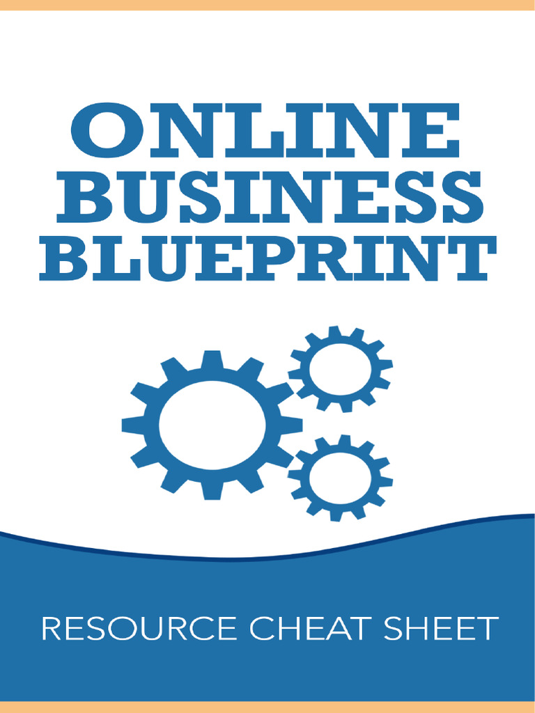 Online Business Blueprint Resource Cheat Sheet | PDF | Search Engine ...