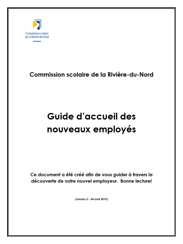 Guide D'accueil | PDF | Internet | Internet et Web
