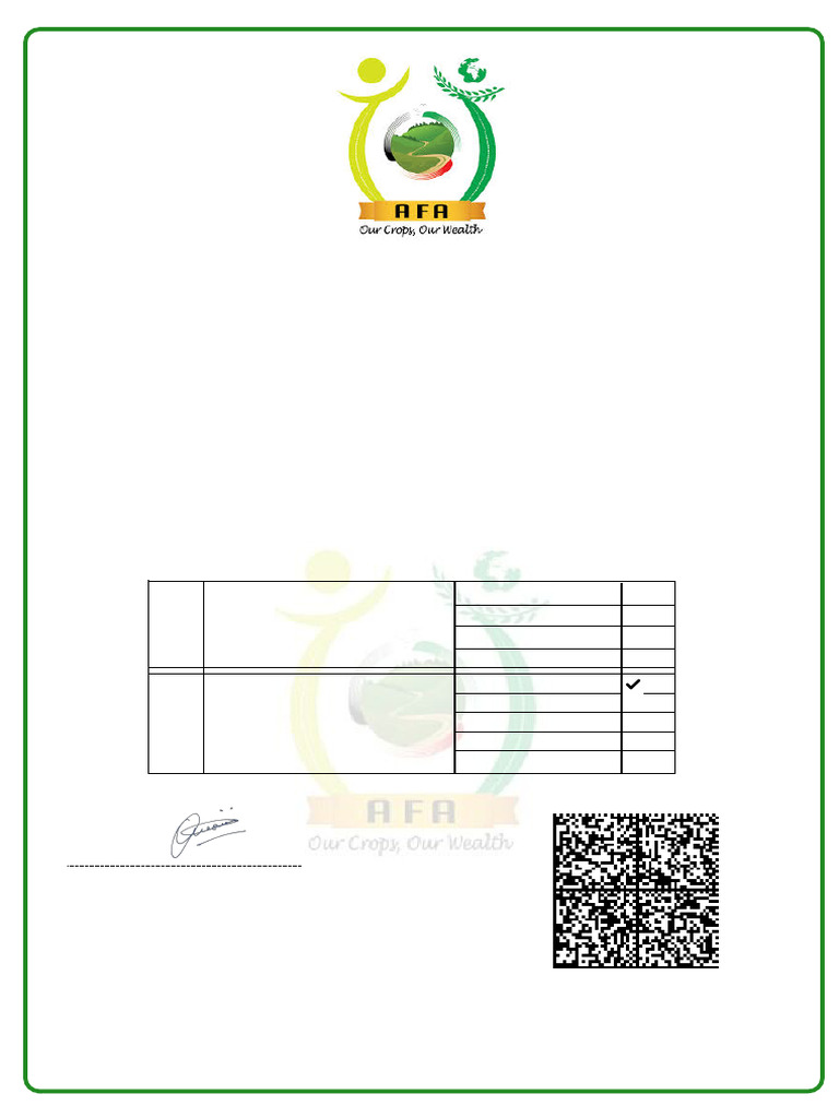 KENYA Sugar Import - Export Registration Certificate | PDF
