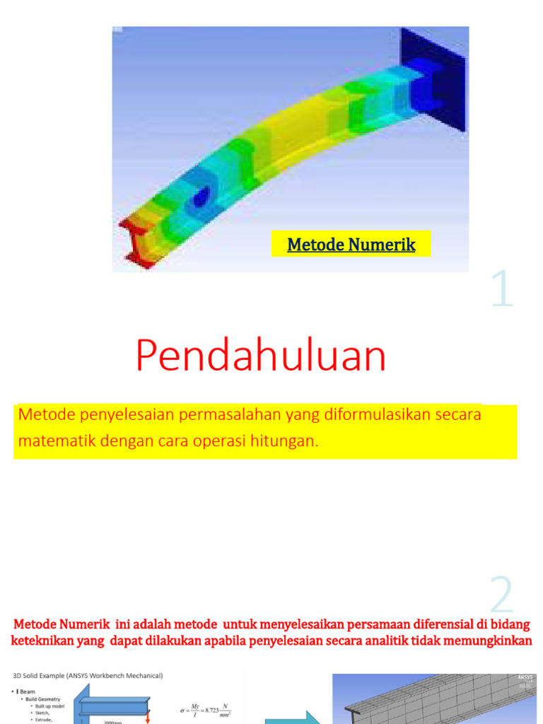Pengantar Metode Numerik | PDF
