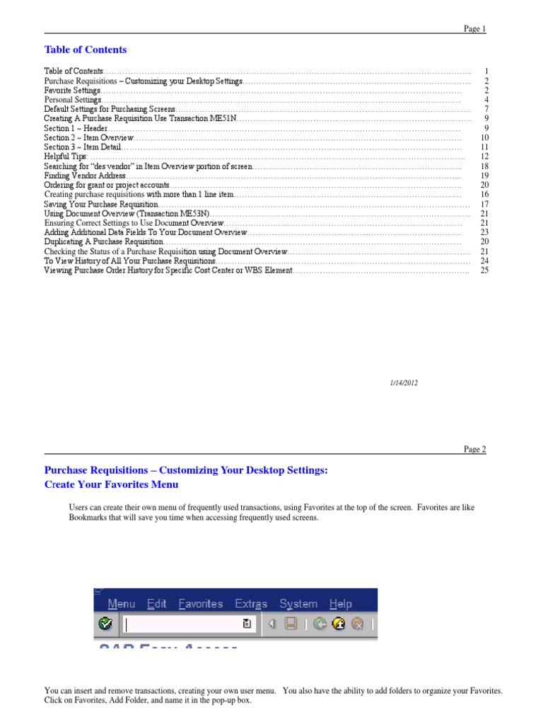 A Comprehensive Guide To Creating And Managing Purchase Requisitions In