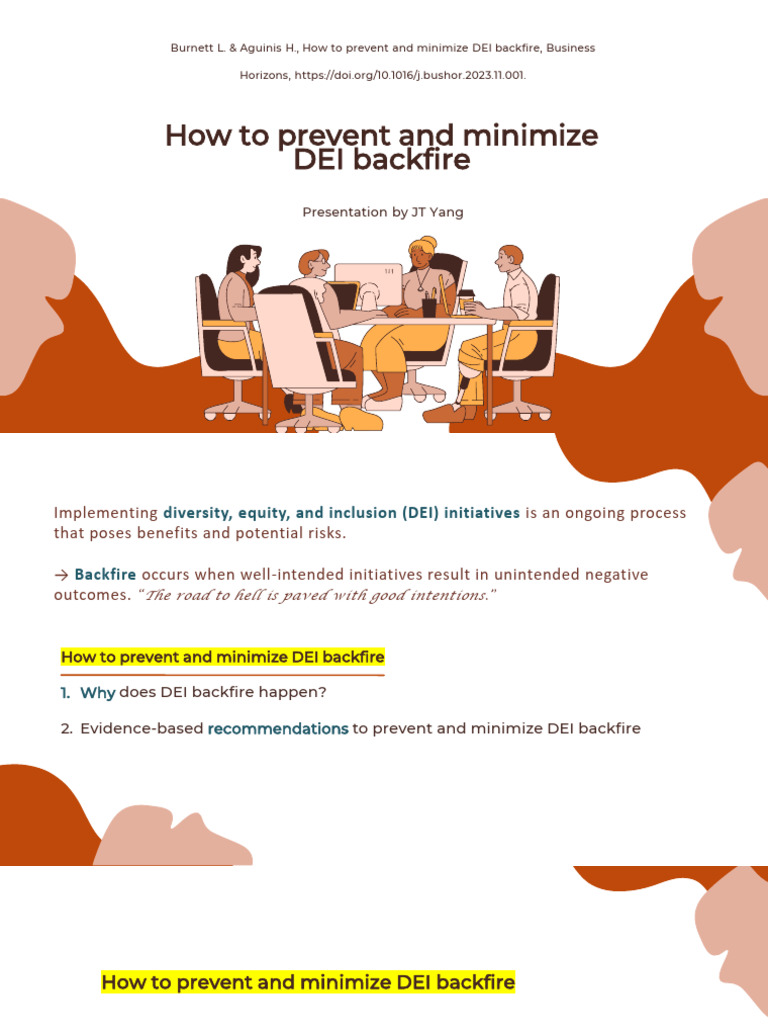 DEI Backfire | PDF | Stereotypes | Social Stigma