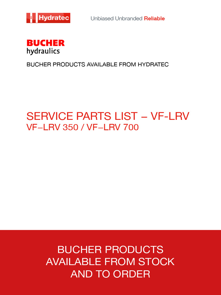 VF-LRV Service Parts List | PDF | Electrical Engineering | Manufactured ...