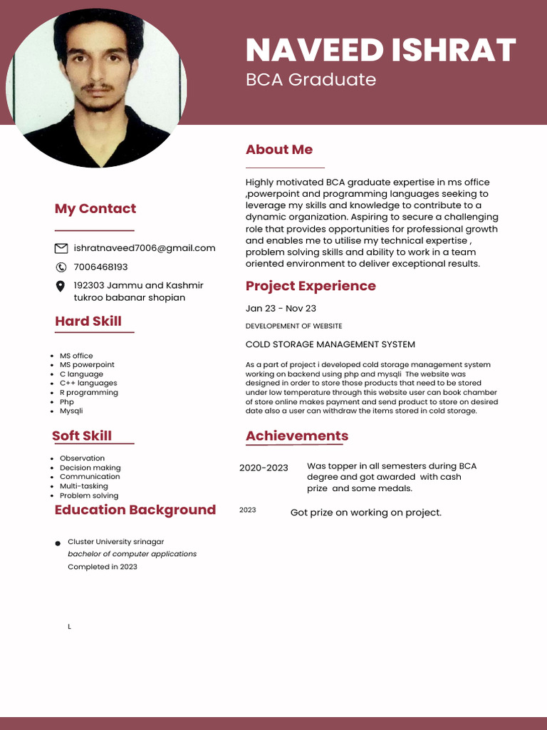 Naveed Ishrat | PDF | Computers