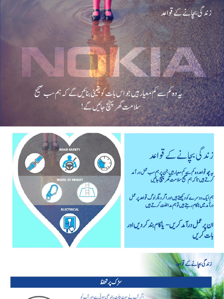 Life Saving Rules Presentation-Urdu-Corrected-July 14 (23721) | PDF