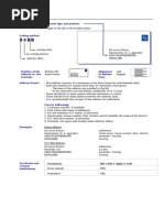 Luxembourg: Postcode Postcode Type and Position | PDF | Address (Geography) | Public Services