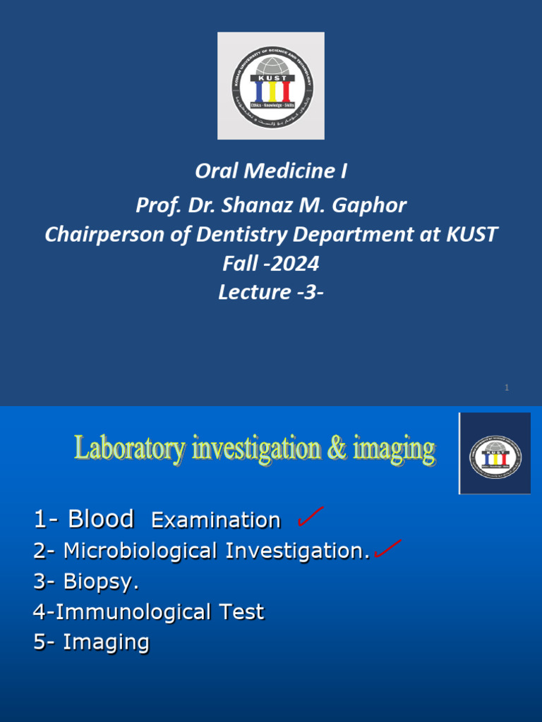 Lec.3 Laboratory Investigation | PDF | Anemia | Coagulation