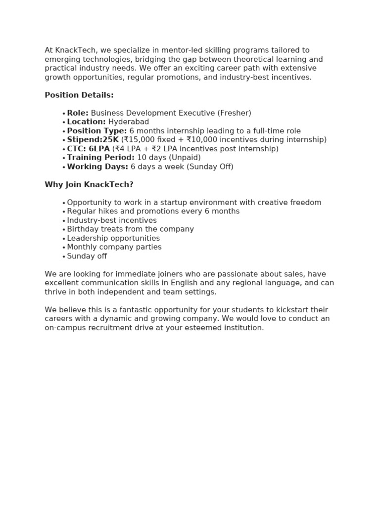 Mail Info | PDF | Career & Growth