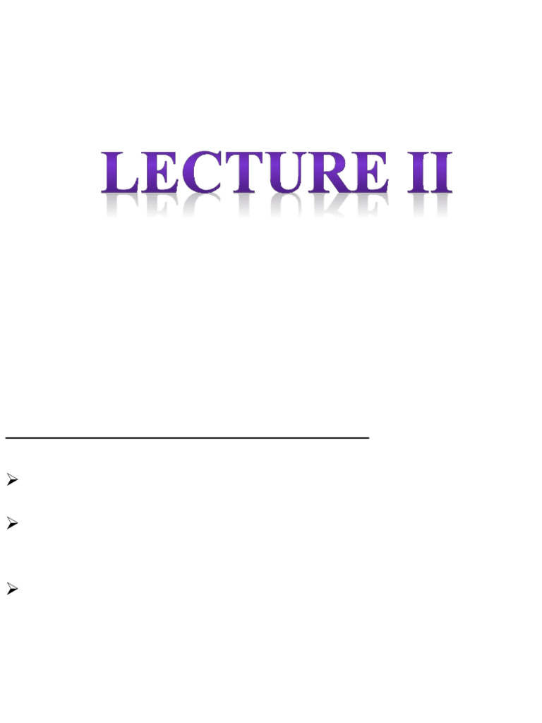 Lecture II PB 503 | PDF | Diet & Nutrition | Chemistry