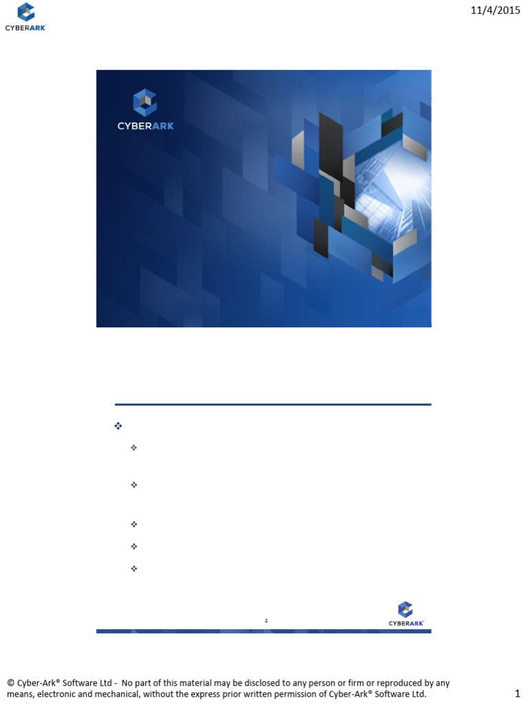 04 PAS Essentials CPM and PVWA Installation | PDF | User (Computing ...