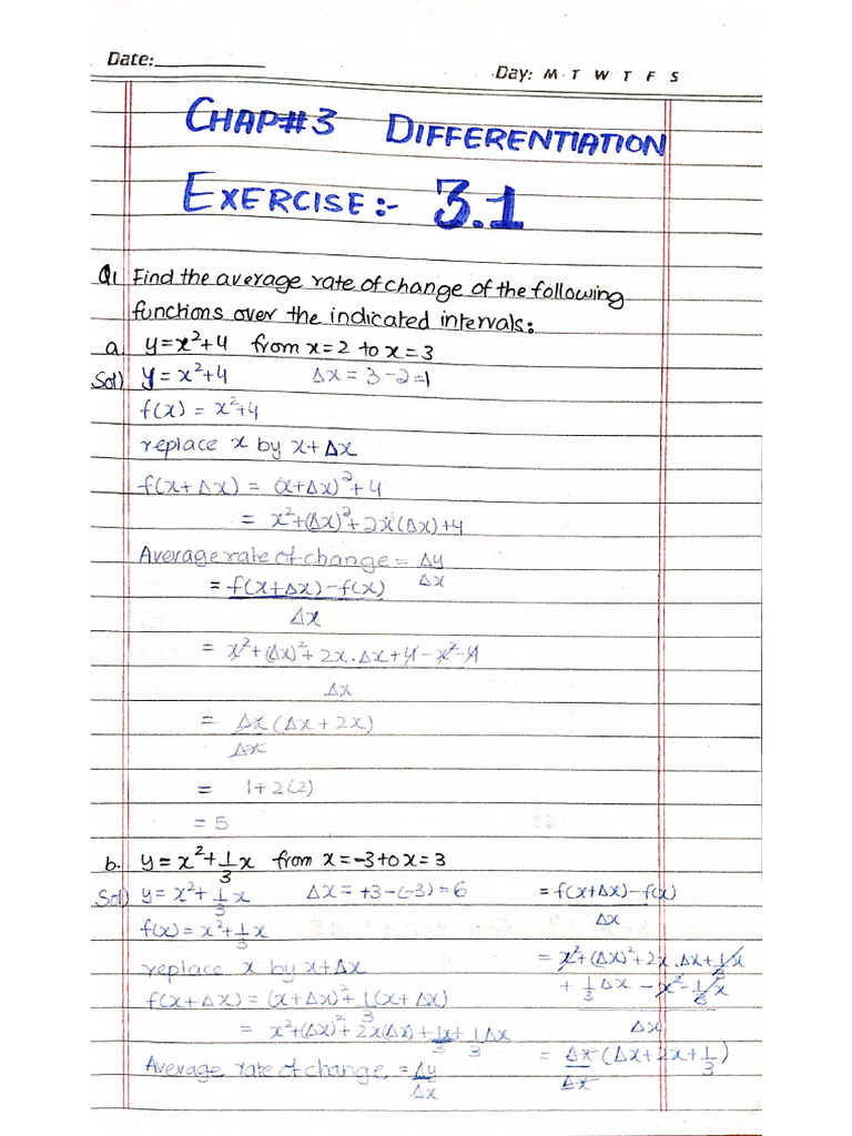Chapter 3M Second Year Maths | PDF