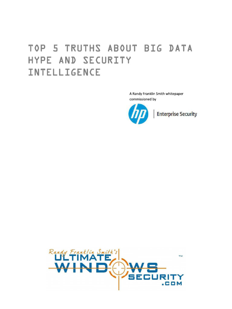 Big 5 Data Cover | PDF