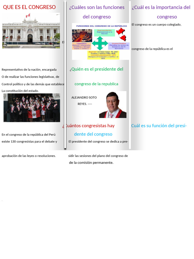 Que Es El Congreso | PDF