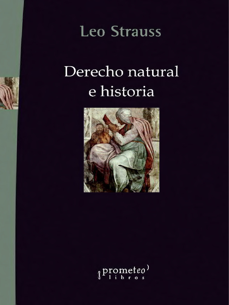 Strauss, Leo. - Derecho Natural e Historia [Ocr] [2014] | PDF | La Ley ...