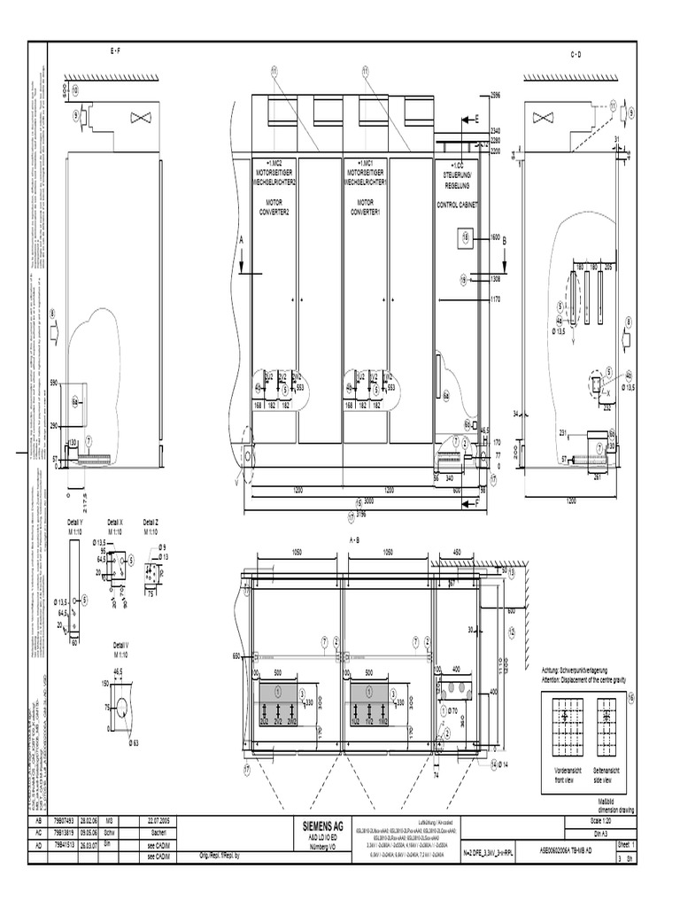 8203 KW MV Drive Model | PDF