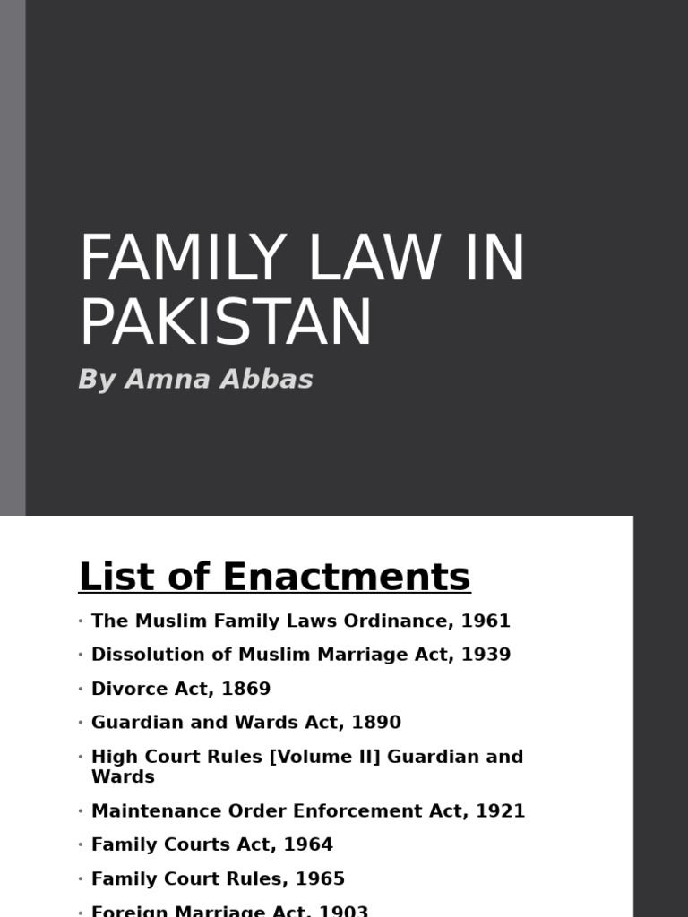 Amna Abbas Conference Pdf Legal Guardian Judgment Law