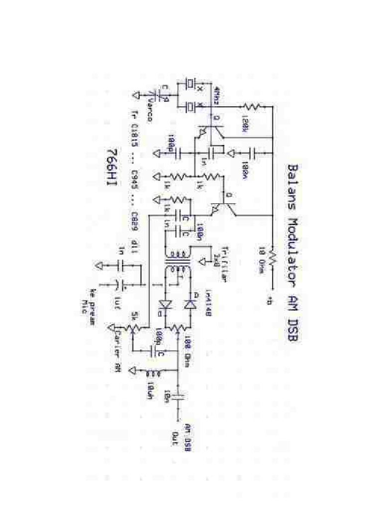 AM DSB Balans modulator | PDF