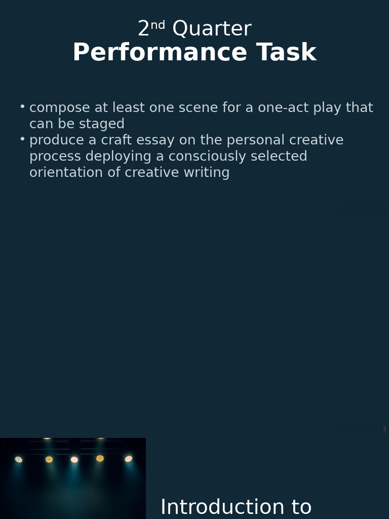 Understanding Drama: Key Concepts & Themes | PDF | Play (Theatre) | Theatre