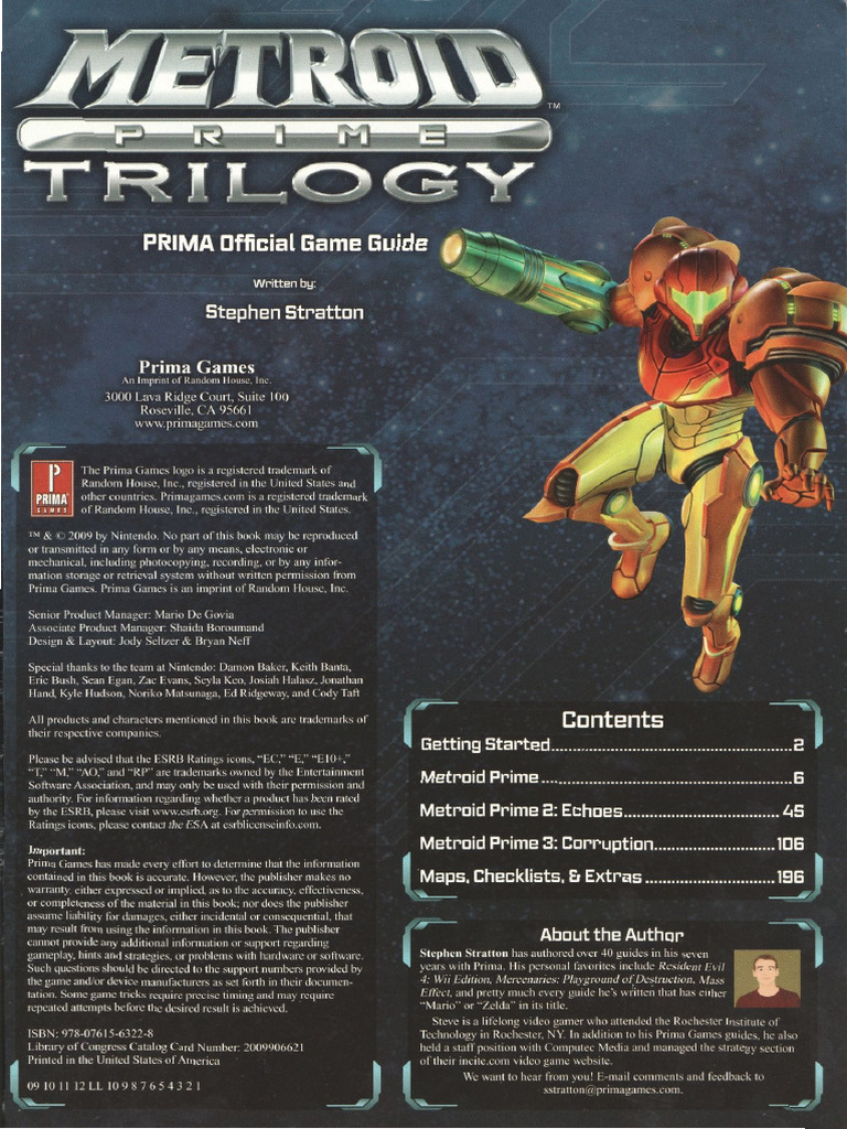 Metroid Prime Trilogy Prima Guide | PDF